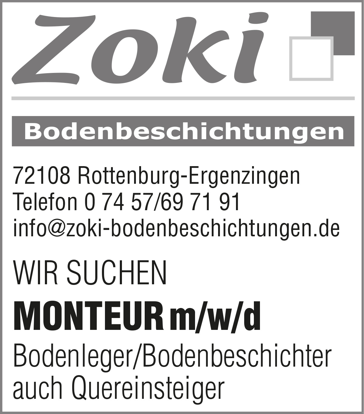 ZOKI Beschichtungen, Bodenbeschichtung | Zoki Bodenbeschichtungen